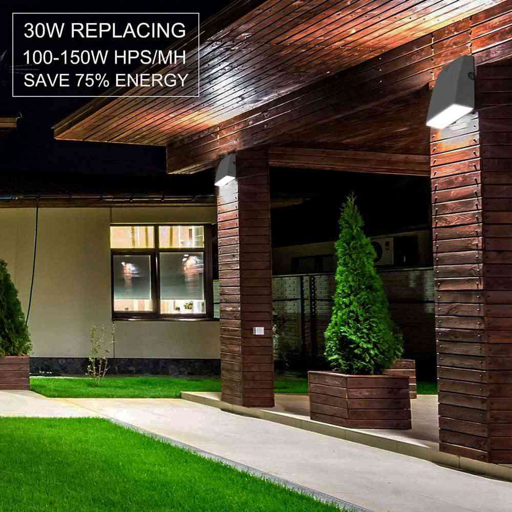 Commercial Electric LED Wall Pack 60W for Outdoor Building Lighting ...