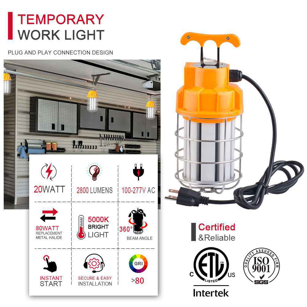 Low Voltage LED Temporary Lighting 20W 5000K with Warranty 5Years – Eco ...